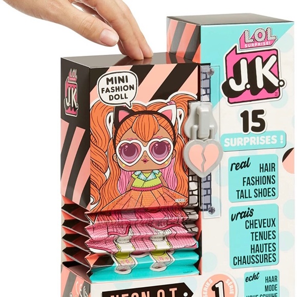 L.O.L. Surprise! | Toys | Lol Surprise Jk Neon Qt Mini Fashion Doll ...